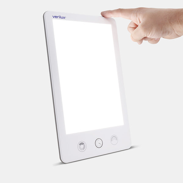HappyLight® Luxe 10,000 lux Light Therapy Lamp w/Timer | Shop Verilux