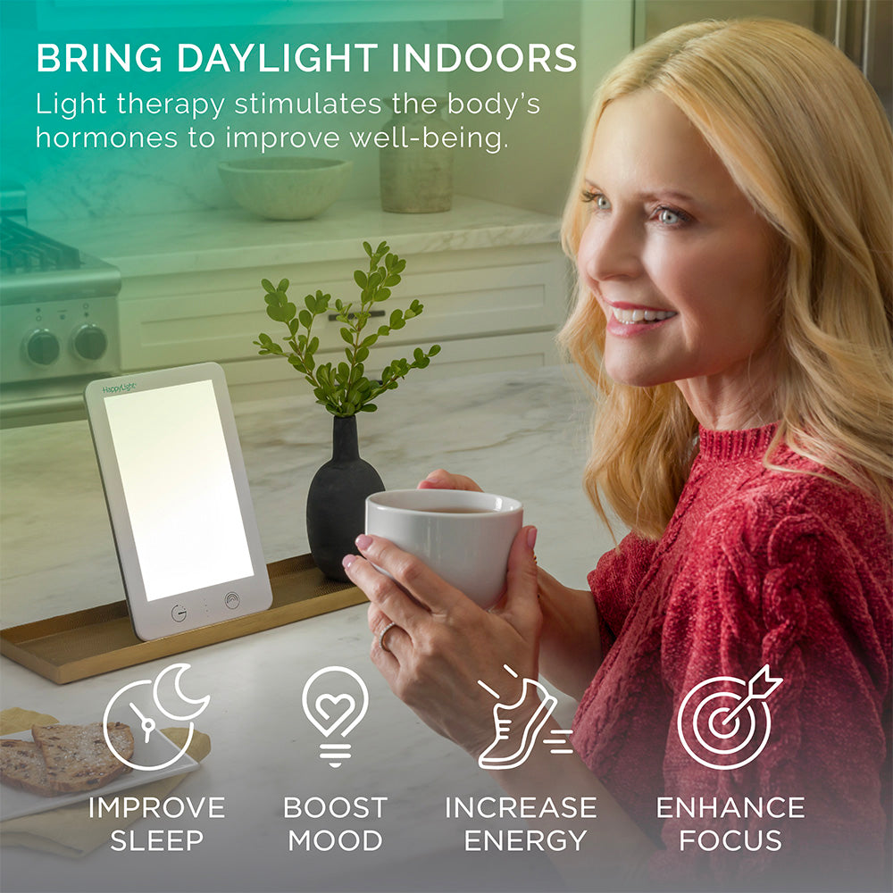 HappyLight® Lumi Plus Light Therapy Lamp | Shop Verilux