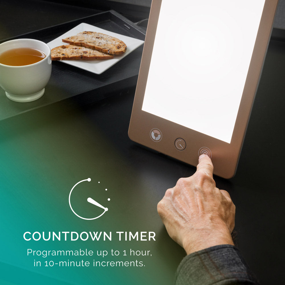 HappyLight® Light Therapy Lamp w/Timer | Shop Verilux